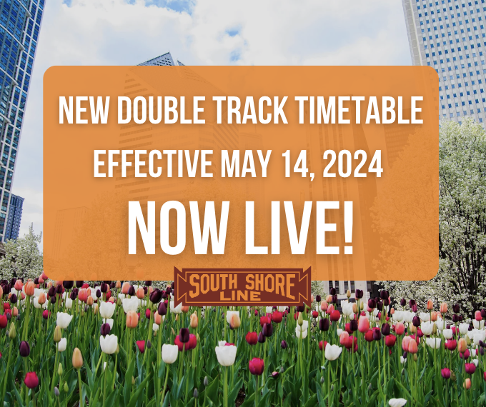 South Shore Line announces implementation of new double track train ...