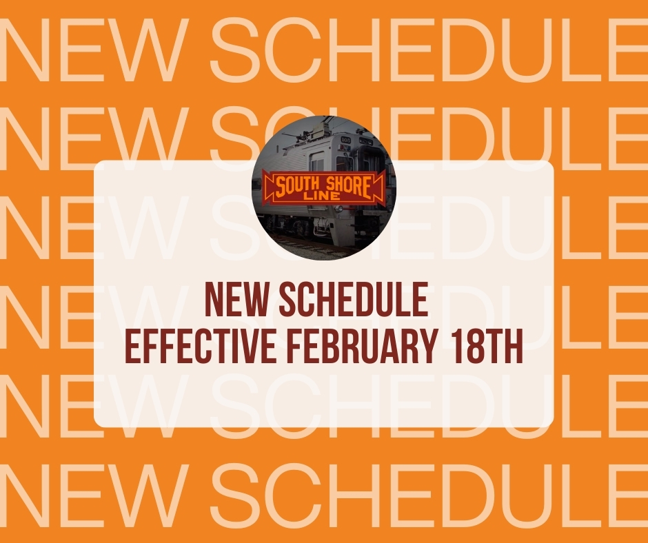 SERVICE ADVISORY- South Shore Line Schedule Revision: Feb 18, 2025 ...
