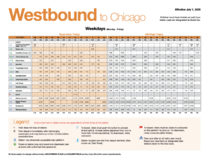 Train Schedules | South Shore Line