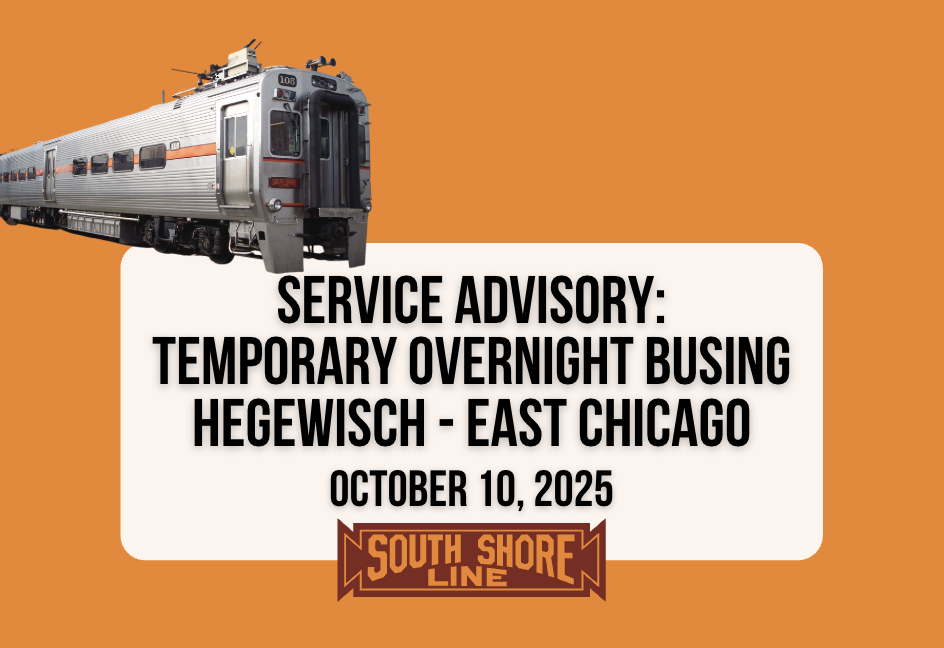Service Advisory: Temporary Overnight Busing, Hegewisch - East Chicago ...